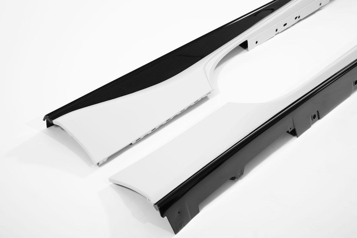 Ferrari 488 OEM Side Skirt Replacement